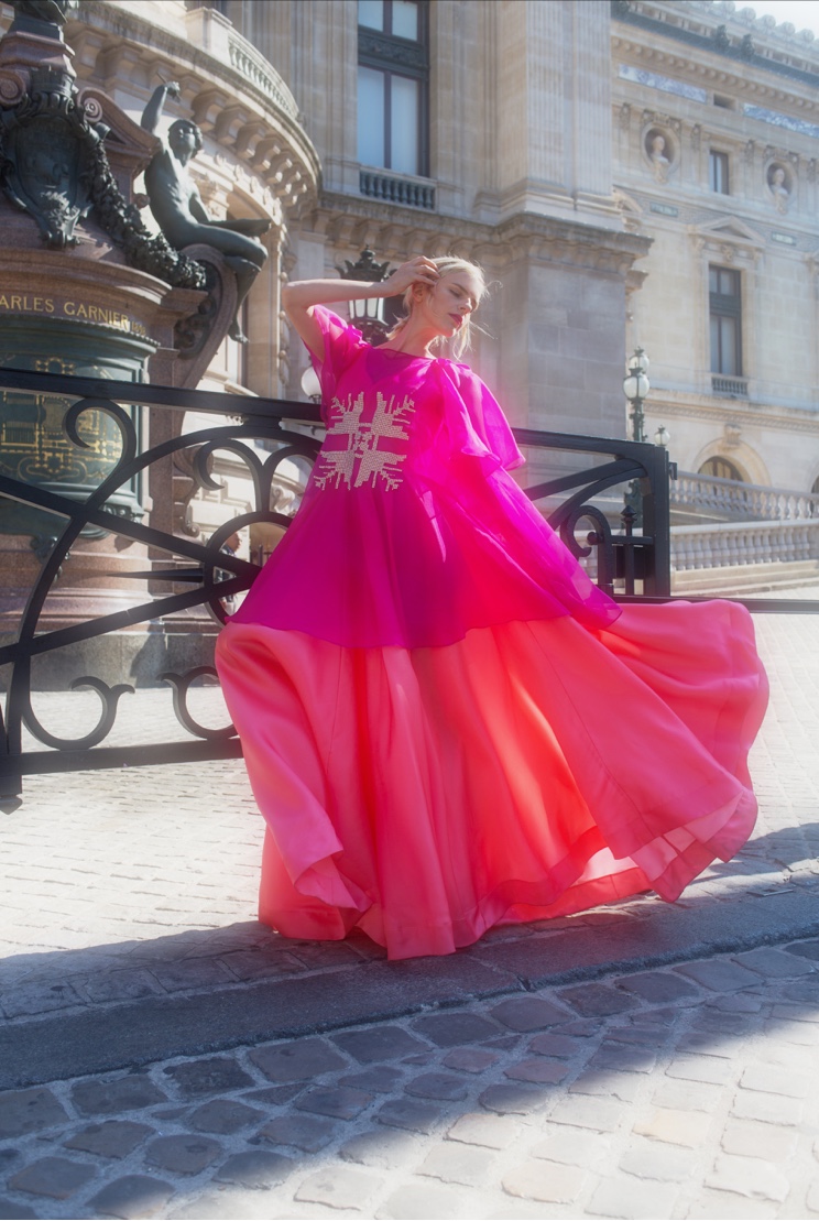 OLENA DATS’ представил коллекцию SS16 на PARIS FASHION WEEK